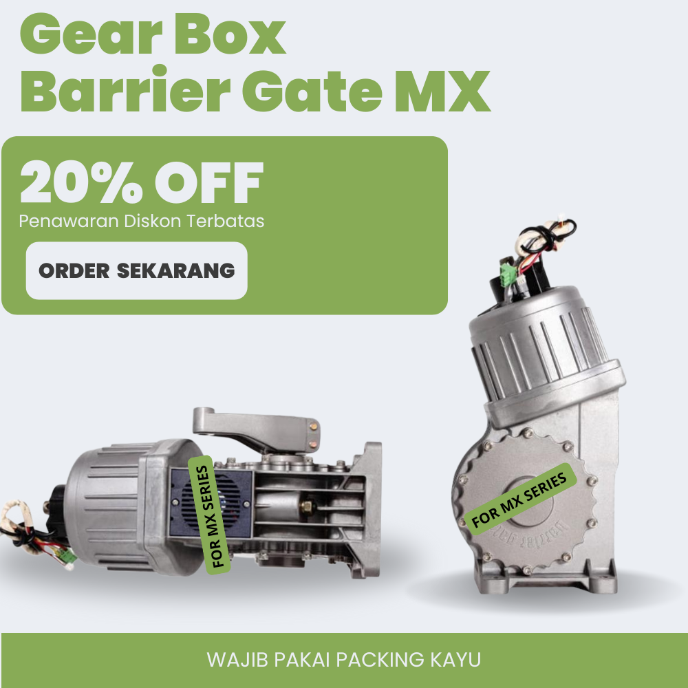 Gearbox – Motor barrier gate tipe MX80 MX50 | Faizsolusindo